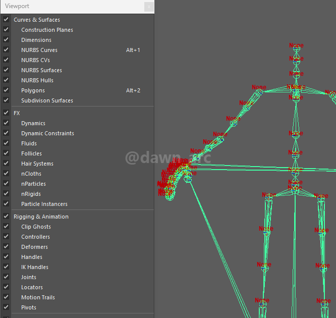 [Maya]Rigging 03 - Visualization